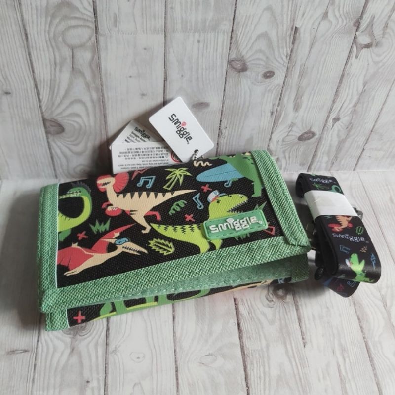Jual Dompet SMIGGLE DINOSAURUS Original (Lanyard Smiggle Wallet ...