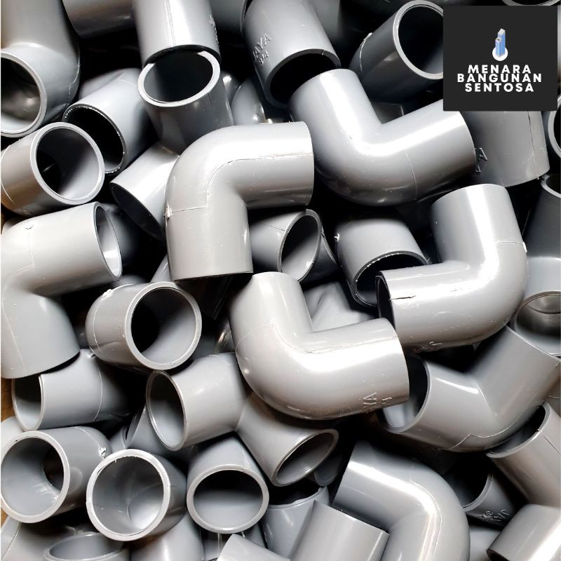 Jual Knee PVC Jaya TS 3/4" Inch - Fitting Pipa Elbow L Knie Keni ...