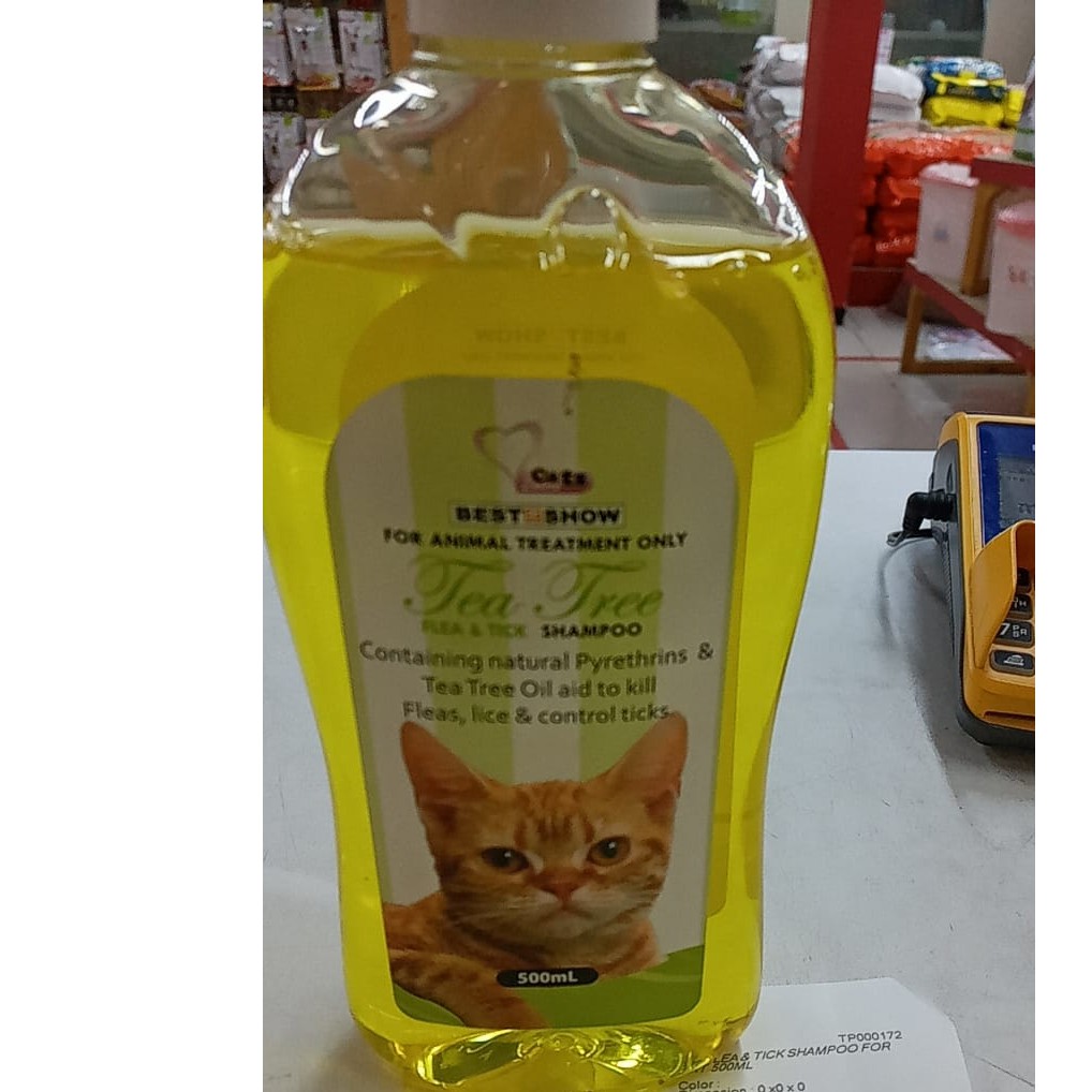 Jual Sampoo Cat Tea Tree Flea & Tick 500 ml | Shopee Indonesia