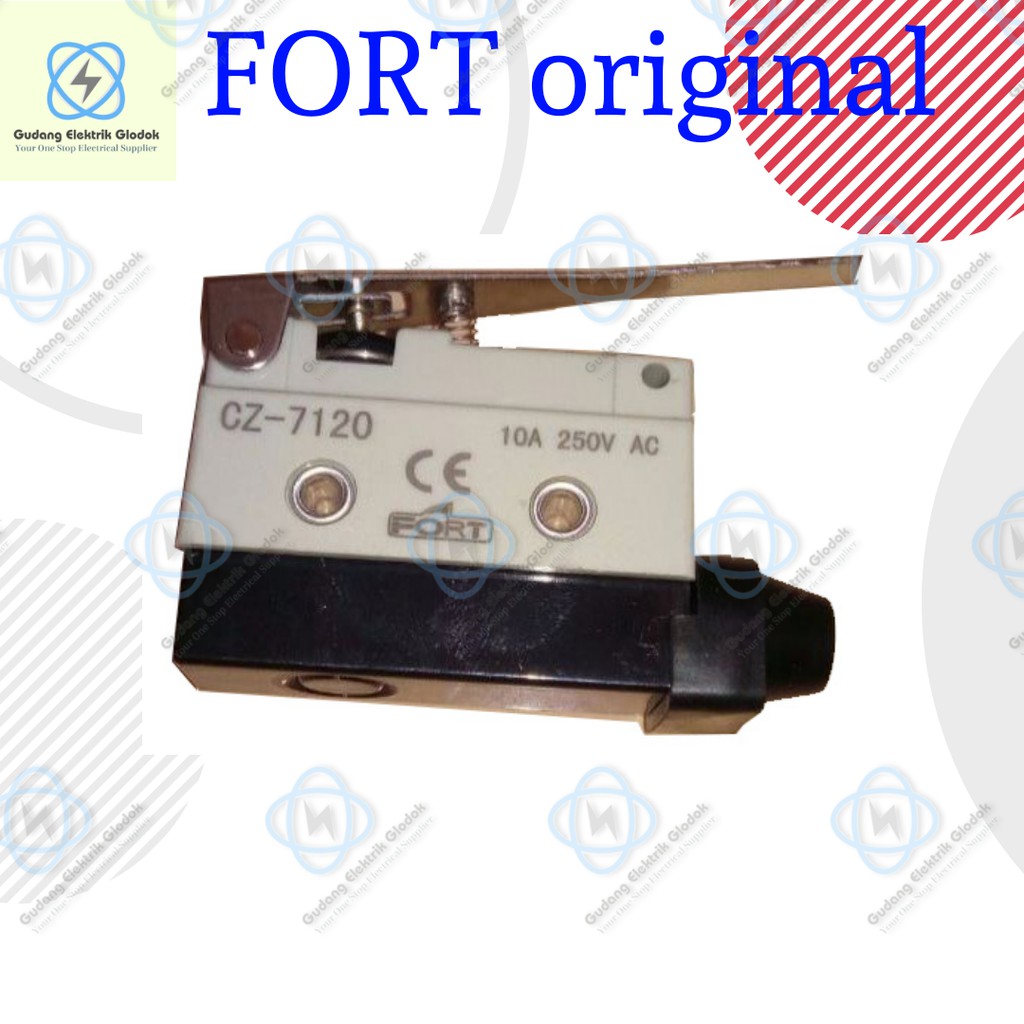 Jual MICRO SWITCH CZ; SAKLAR SENSOR LIMIT SWITCH; CZ-7120 s/d CZ-7311; FORT | Shopee Indonesia