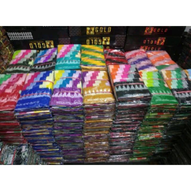 Jual kain corak insang khas pontianak / kain corak insang / corak ...