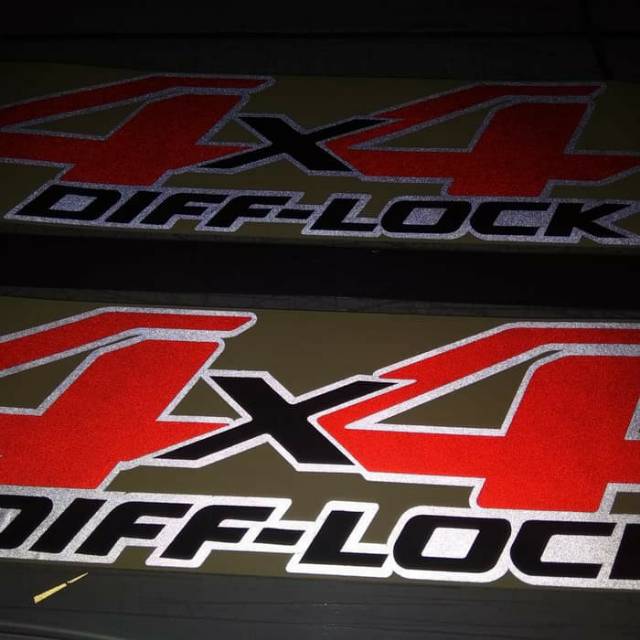 Jual Sticker Truck Toyota Diff Lock Hilux | Shopee Indonesia