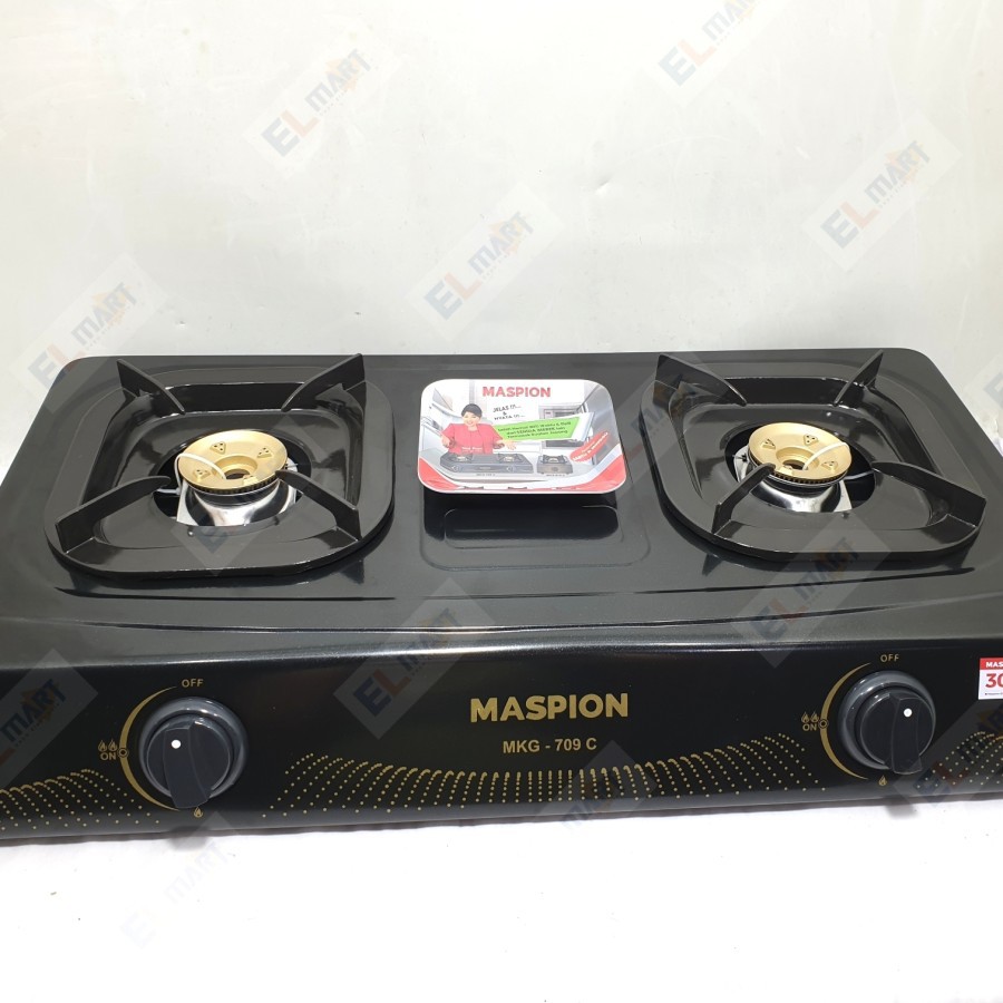 Jual Kompor Gas 2 Tungku Maspion MKG 709C - 709 C - MKG709C Hemat Gas ...