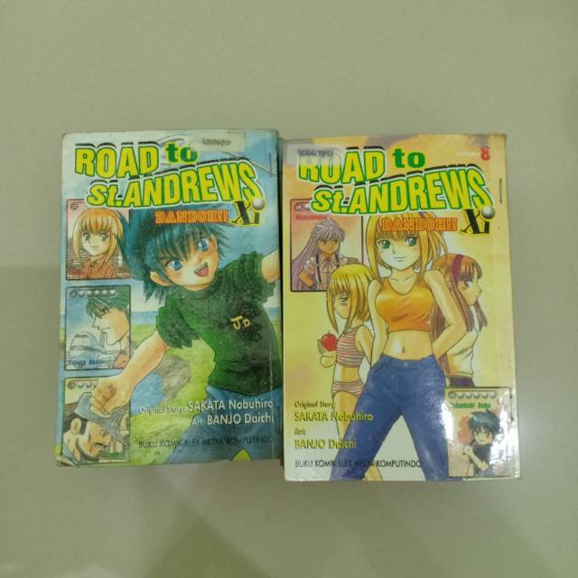Jual Buku Komik Golf Dandoh Road to St.Andrews 1 - 15 Tamat | Shopee Indonesia