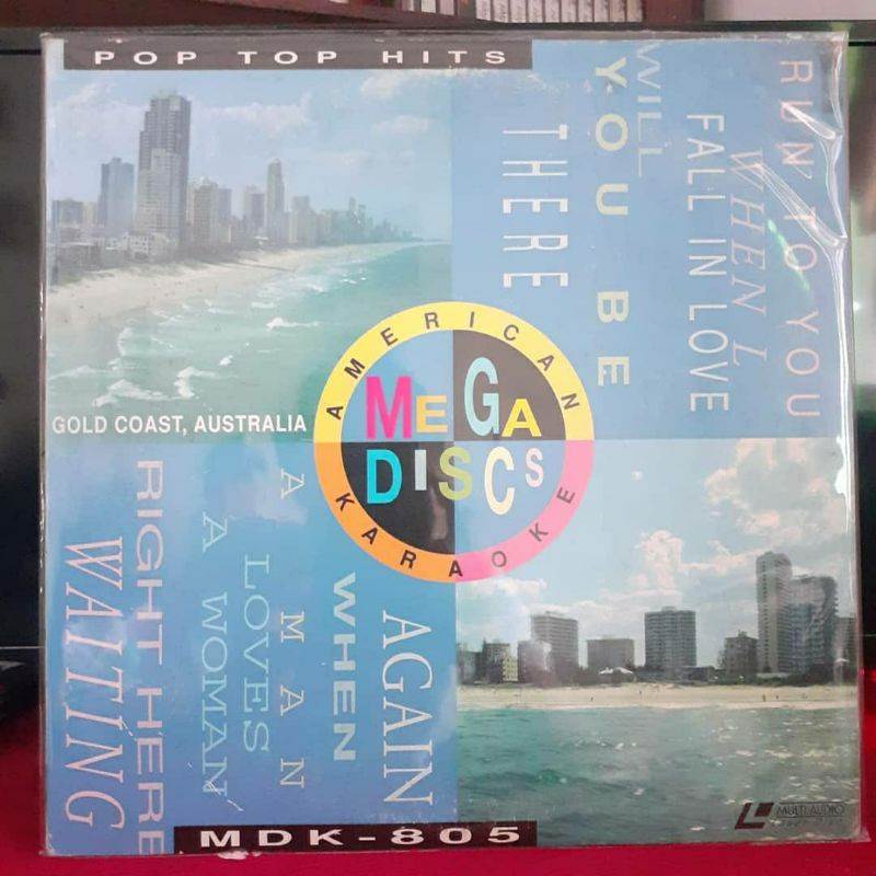 Jual LASER DISC - Pop Top Hits - Whitney Houston Celine Dion Michael ...