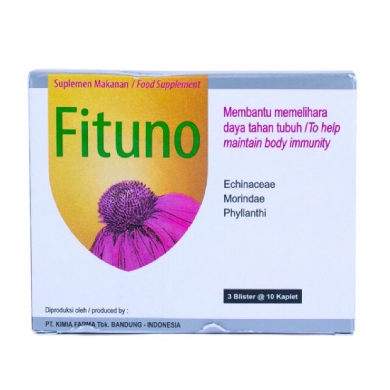 Jual FITUNO MULTIVITAMIN 10 kaplet original kimia farma | Shopee Indonesia