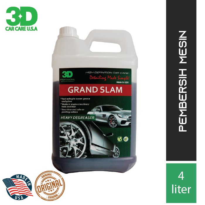 Jual 3D Grand Blast - Heavy Duty Degreaser/ Engine Cleaner Galon 4 Ltr ...