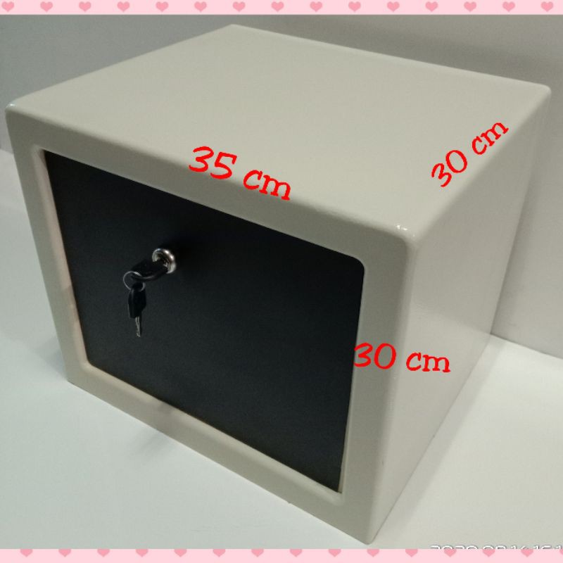 Jual Safe Deposit Box kunci manual brankas berat 20kg cash box brangkas ...