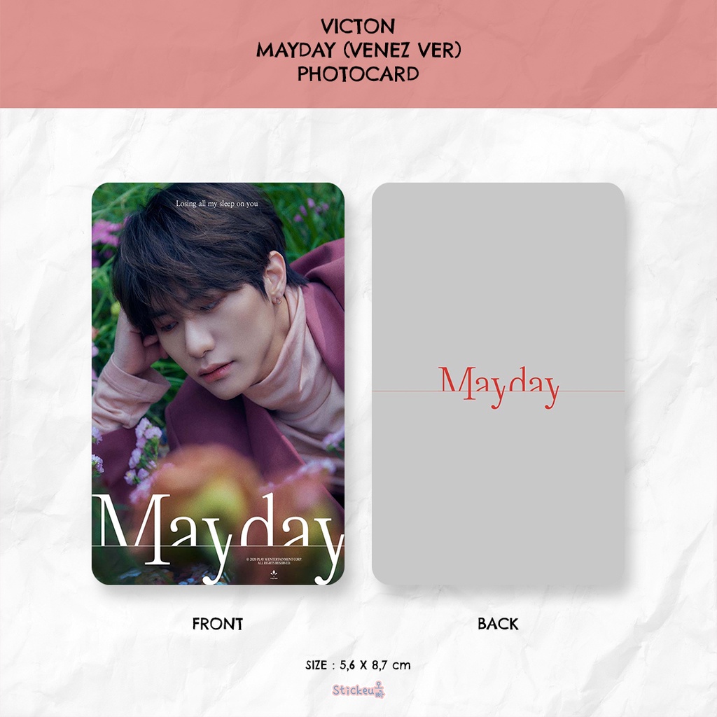 Jual Photocard Victon Mayday (Venez Ver) | Shopee Indonesia