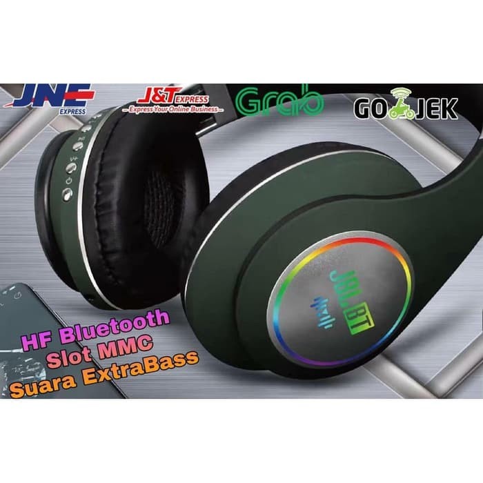 Jual Headphone Headset Bluetooth Jbl 930bt Dj Bando Wireless Led ...