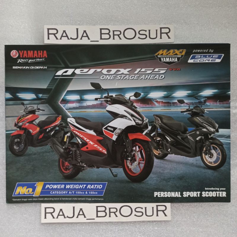 Jual Poster brosur Yamaha Aerox 155 VVA 2019 | Shopee Indonesia