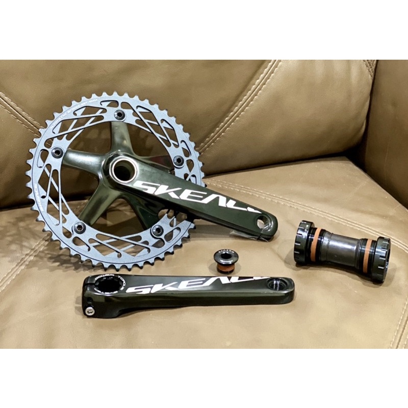 Jual Crankset SkeAce Spider Hollowtech 49T BCD 144 | Shopee Indonesia