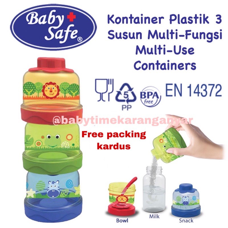 Jual BABY SAFE Milk Powder Container / Tempat Susu Bubuk Formula ...