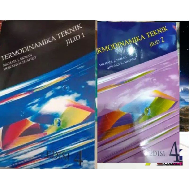 Jual SATU PAKET 2 buku Termodinamika Teknik Edisi 4 , jilid 1 dan 2 | Shopee Indonesia