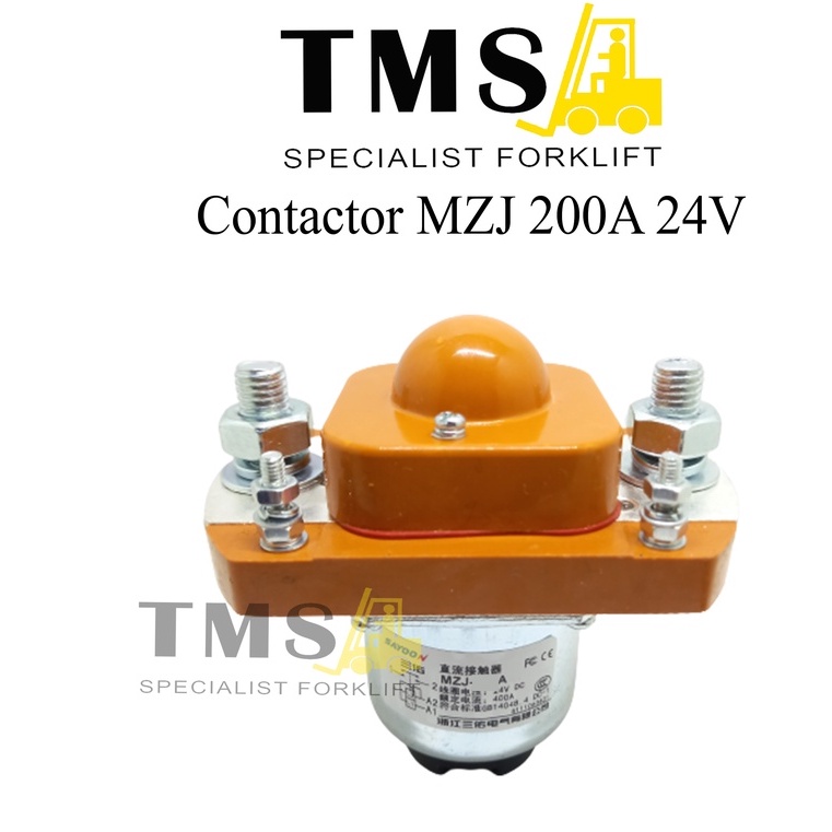 Jual Contactor SJZ MZJ 200A 24V For Forklift Electric Selenoid Merk ...