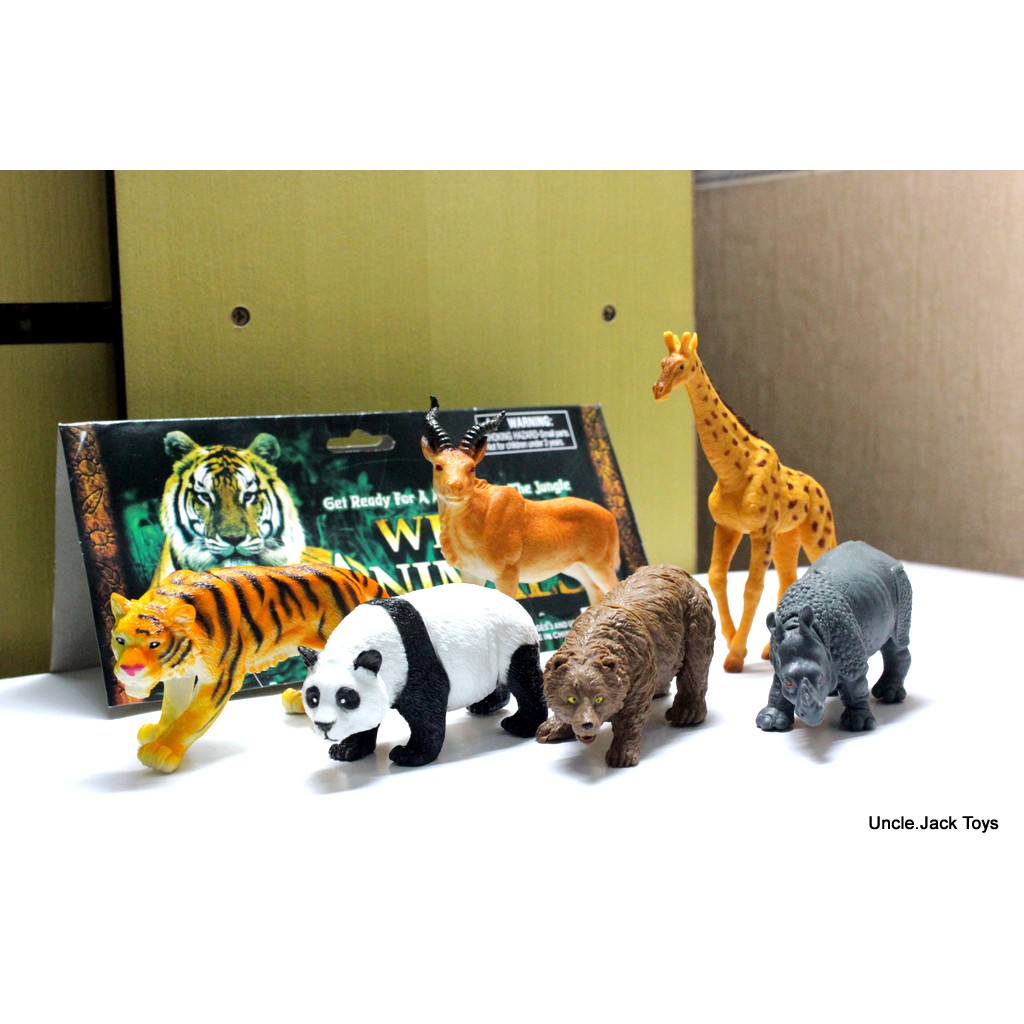 Jual Mainan Anak - Miniatur Binatang - Wild Animal seri Tropical Jungle ...