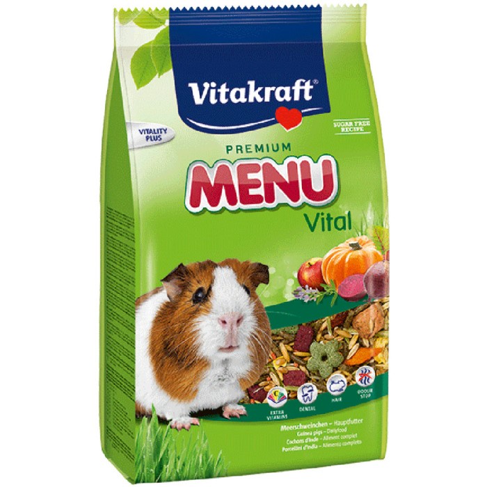Jual Vitakraft Menu Vital - Makanan Guinea Pig 400 gr | Shopee Indonesia