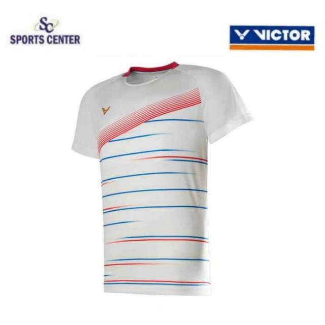 Jual Player Series Kaos / Jersey Victor T00003 / T-00003 White | Shopee ...