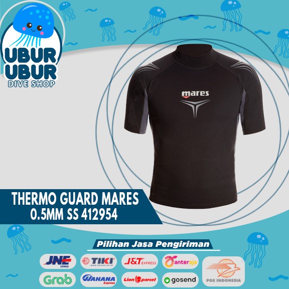 Jual Thermo Guard Shorty Sleeve Man 0.5mm BLACK - Baju Renang - Baju ...