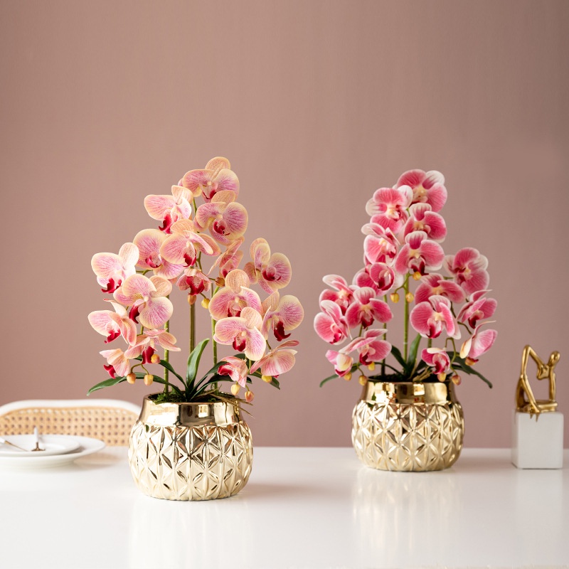 Jual LUXURY#FTI2 POT TANAMAN BUNGA HIAS DEKORASI RUANGAN BUNGA PLASTIK ...