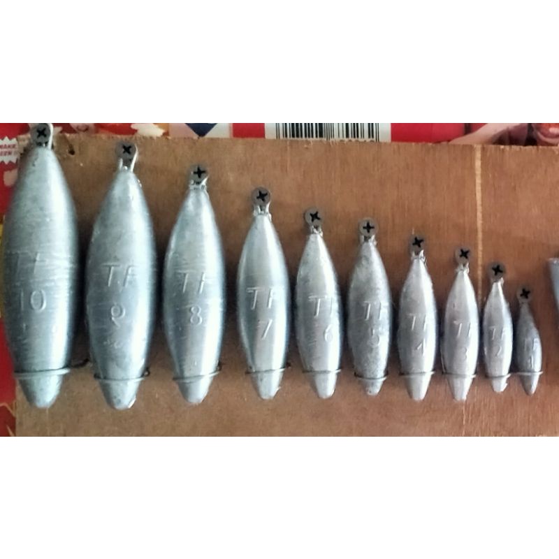 Jual Timah pemberat pancing TF2 (50gr) | Shopee Indonesia