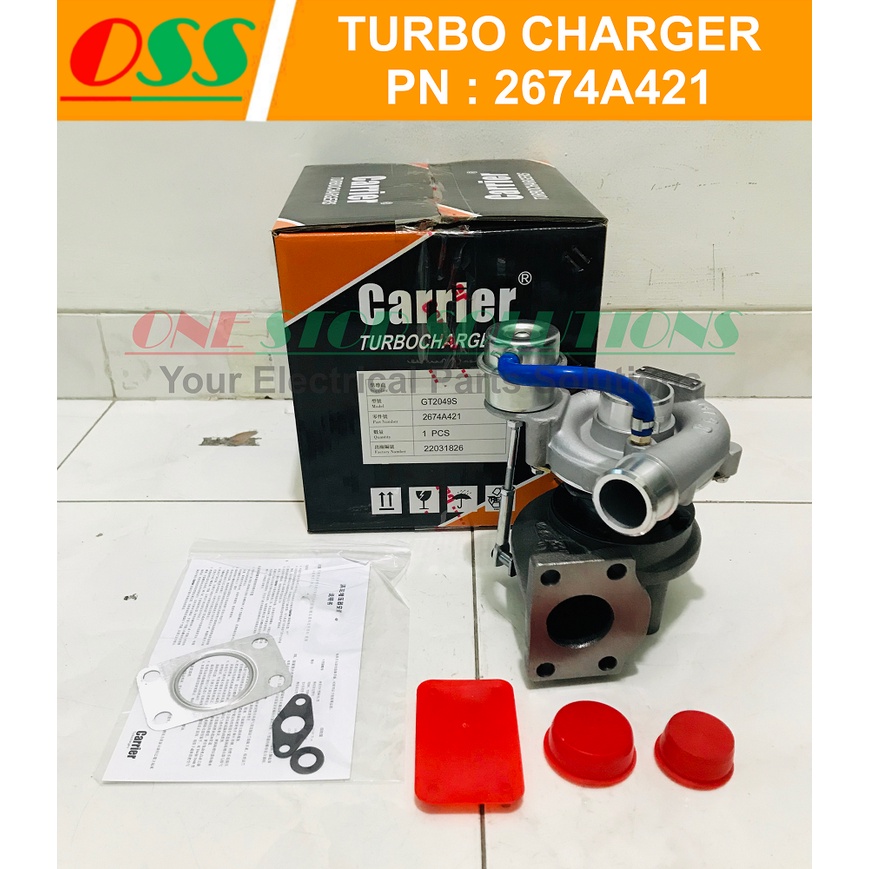 Jual TURBOCHARGER TURBO CHARGER MODEL GT2049S PN 2674A421 | Shopee ...