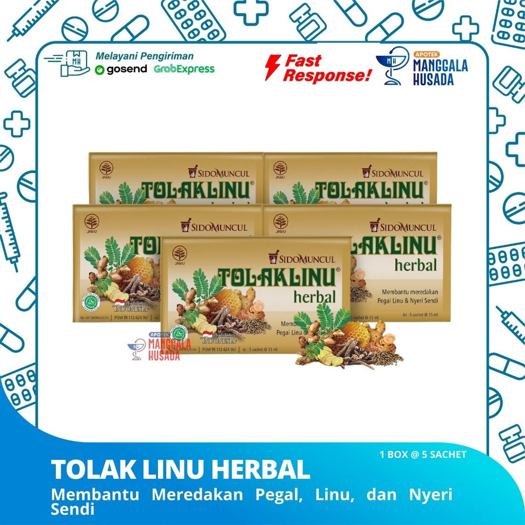 Jual TOLAK LINU HERBAL PER SACHET @ 15 ML | Shopee Indonesia