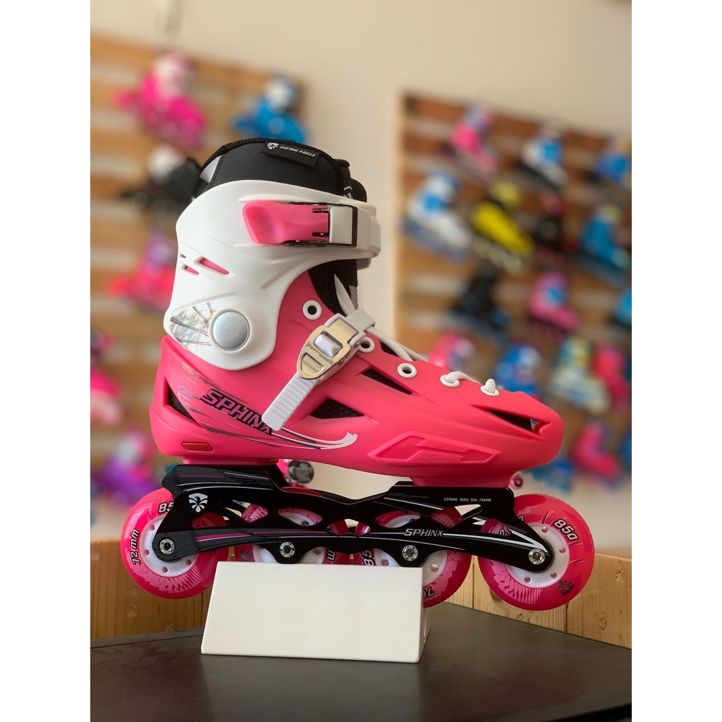 Jual Sepatu Roda Inline Skate Flying Eagle F2s Sphinx Pink | Shopee ...