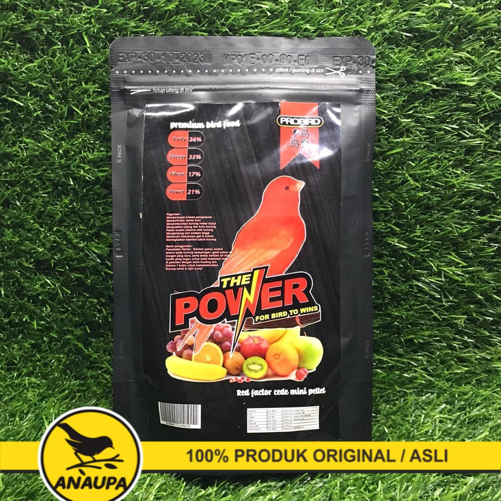 Jual POWER RED FOOD DRY UNTUK KENARI DAN FINCH RED INTENSIVE CEDE ...