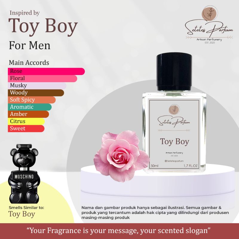 Jual Setetes Parfum Toy Boy - Parfum Pria | Shopee Indonesia