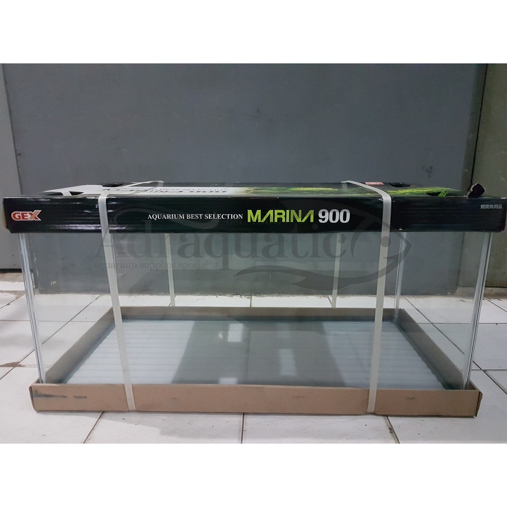 Jual AQUARIUM GEX MARINA 900 UK. 90X45X45 CM | Shopee Indonesia