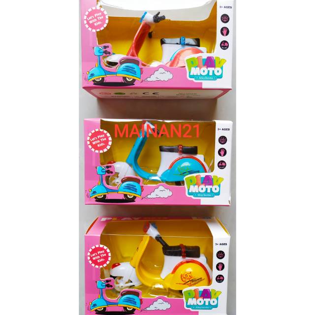 Jual Mainan Motor Vespa Die Cast | Shopee Indonesia