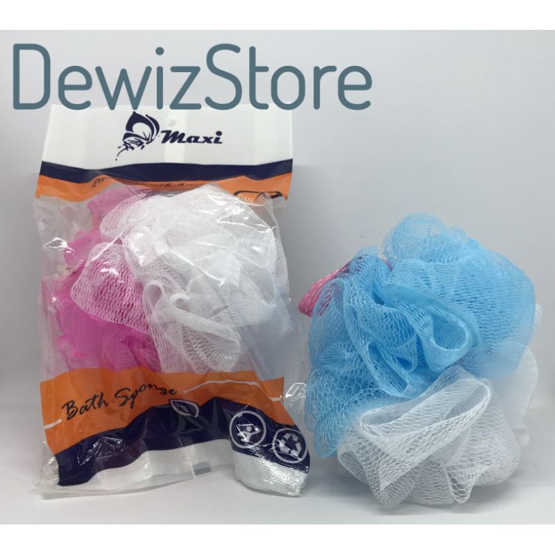 Jual Shower Puff / Spon Mandi / Jaring Mandi Maxi | Shopee Indonesia
