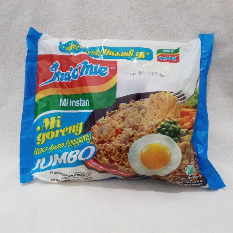 Jual MIE INDOMIE GORENG JUMBO - INDOMIE GORENG AYAM PANGGANG JUMBO ...