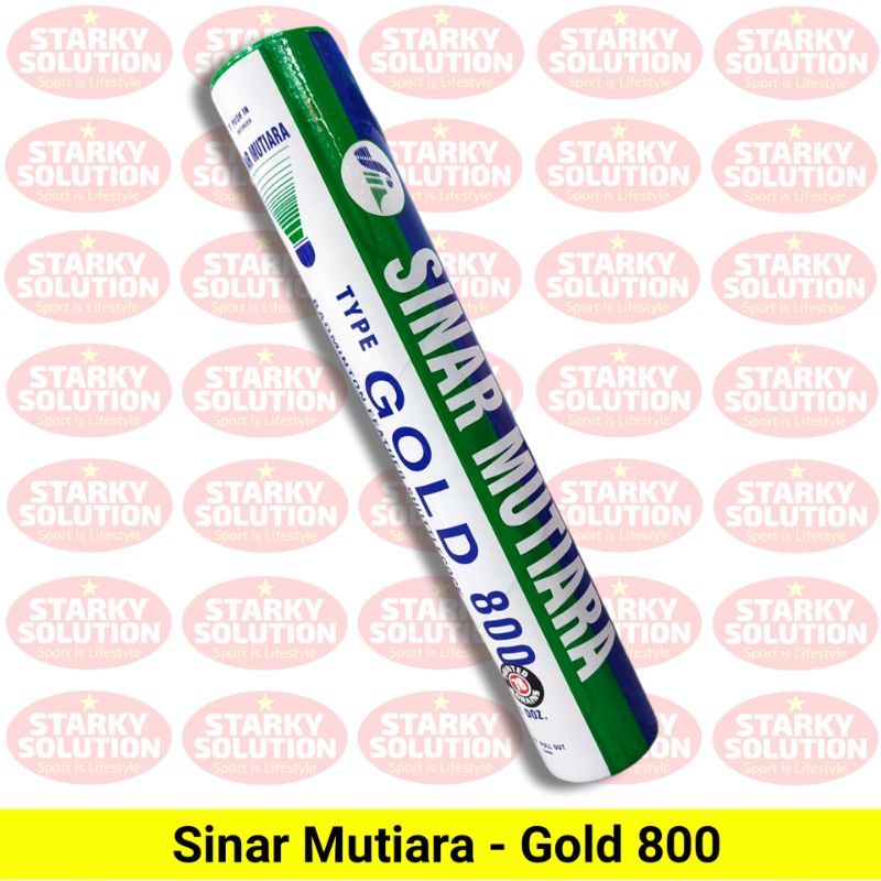 Jual Kok Bulutangkis Shuttlecock SINAR MUTIARA GOLD 800 Kock Badminton ...