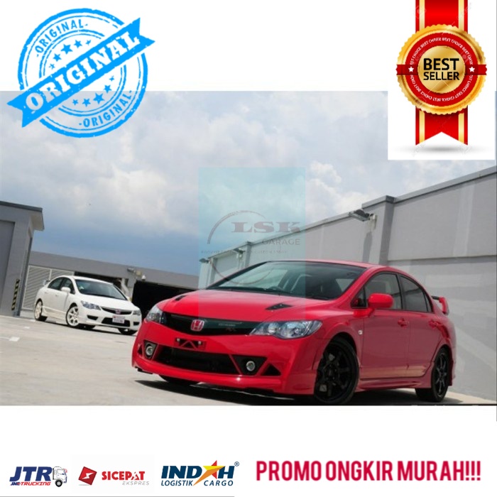 Jual BODYKIT CIVIC FD MUGEN RR PNO BODY KIT MOBIL ready | Shopee Indonesia