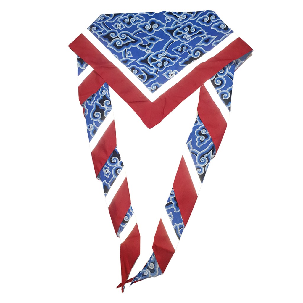 Jual Scraft Pramuka Batik Mega Mendung scarf Menyala skraf Scout Nyala ...