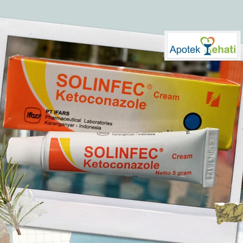 Jual SOLINFEC KETOCONAZOLE CREAM 5 gram | Shopee Indonesia
