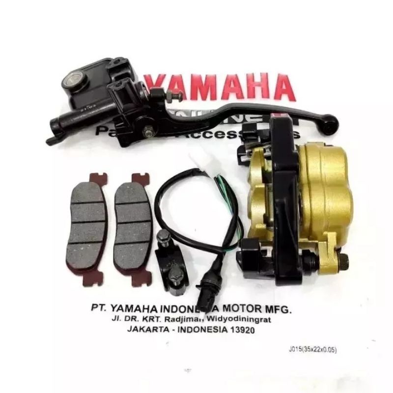 Jual Kaliper + master rem set Yamaha fiz r, Jupiter z lama, vega r lama ...
