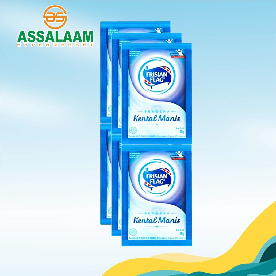 Jual BENDERA SKM PUTIH SACHET 6X45GR /BND | Shopee Indonesia