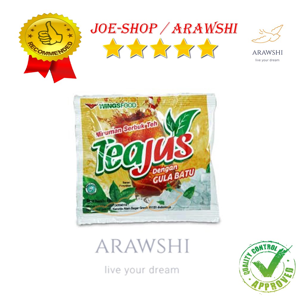 Jual MINUMAN TEA JUS MINUMAN TEH INSTANT GULA BATU PCK 60X8g | Shopee ...