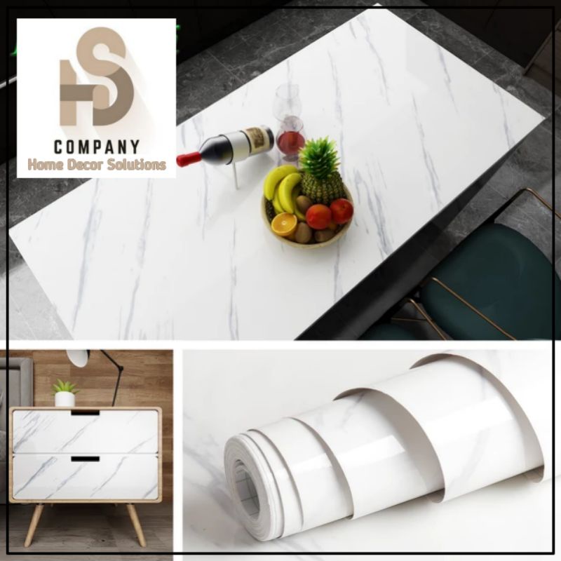 Jual Sticker Decosheet PVC Sheet Premium HPL Pelapis Kayu Motif Marmer ...