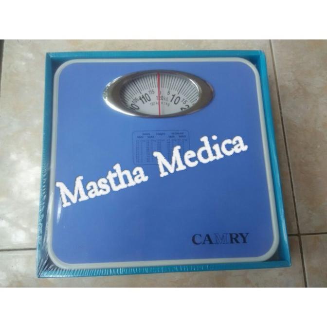 Jual Timbangan Berat Badan Analog Jarum Pegas Manual Camry BIRU BR9015B ...