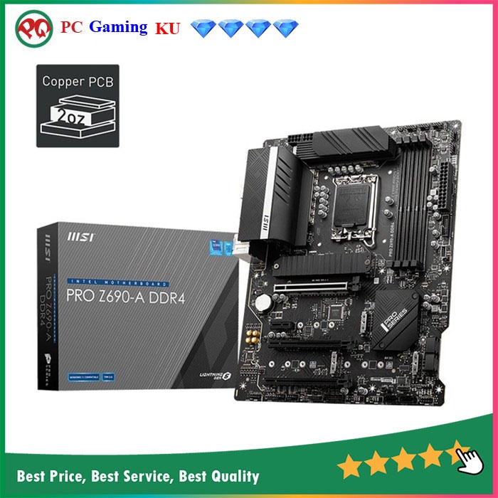 Jual MSI PRO Z690-A DDR4 (LGA1700, Z690, DDR4, USB3.2, SATA3) | Shopee ...