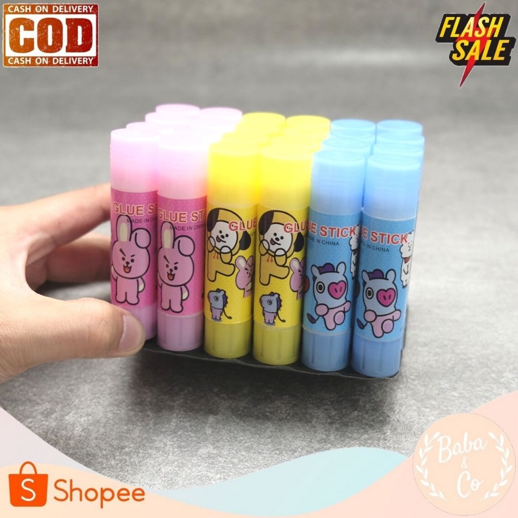 Jual LEM STICK BT21 LEM KERTAS MURAH GLUE STICK LEM STIK PERLENKAPAN ...