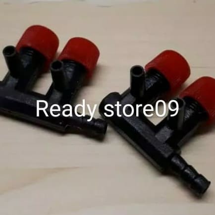 Jual kran aerator 2 luban / kran aerator 2 jalur / kran udara 2 way ...