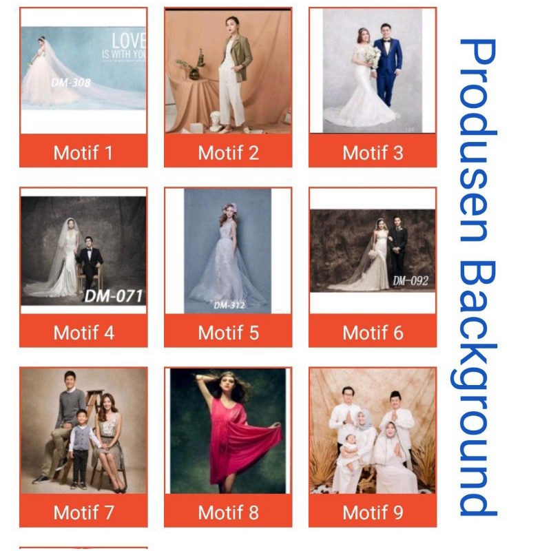 Jual TERBARU Background 3x3m 3x4m 3x5m 3x6m studio foto | Shopee Indonesia