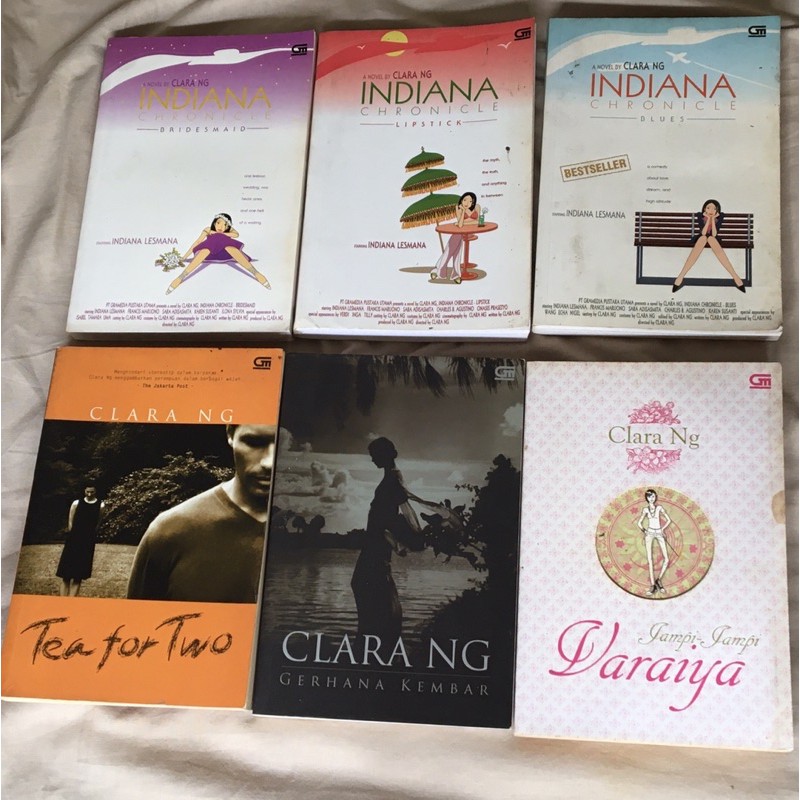 Jual Buku Preloved (Clara Ng) | Shopee Indonesia