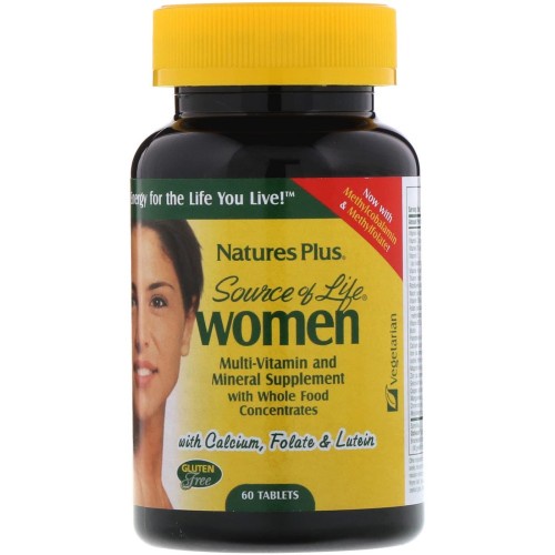 Jual p804 NATURE'S PLUS SOURCE OF LIFE WOMEN MULTI VITAMIN 60 Tablets ...