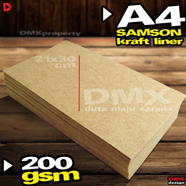 Jual Kertas Samson Kraft Paper A4 Tebal 200 gsm | Shopee Indonesia